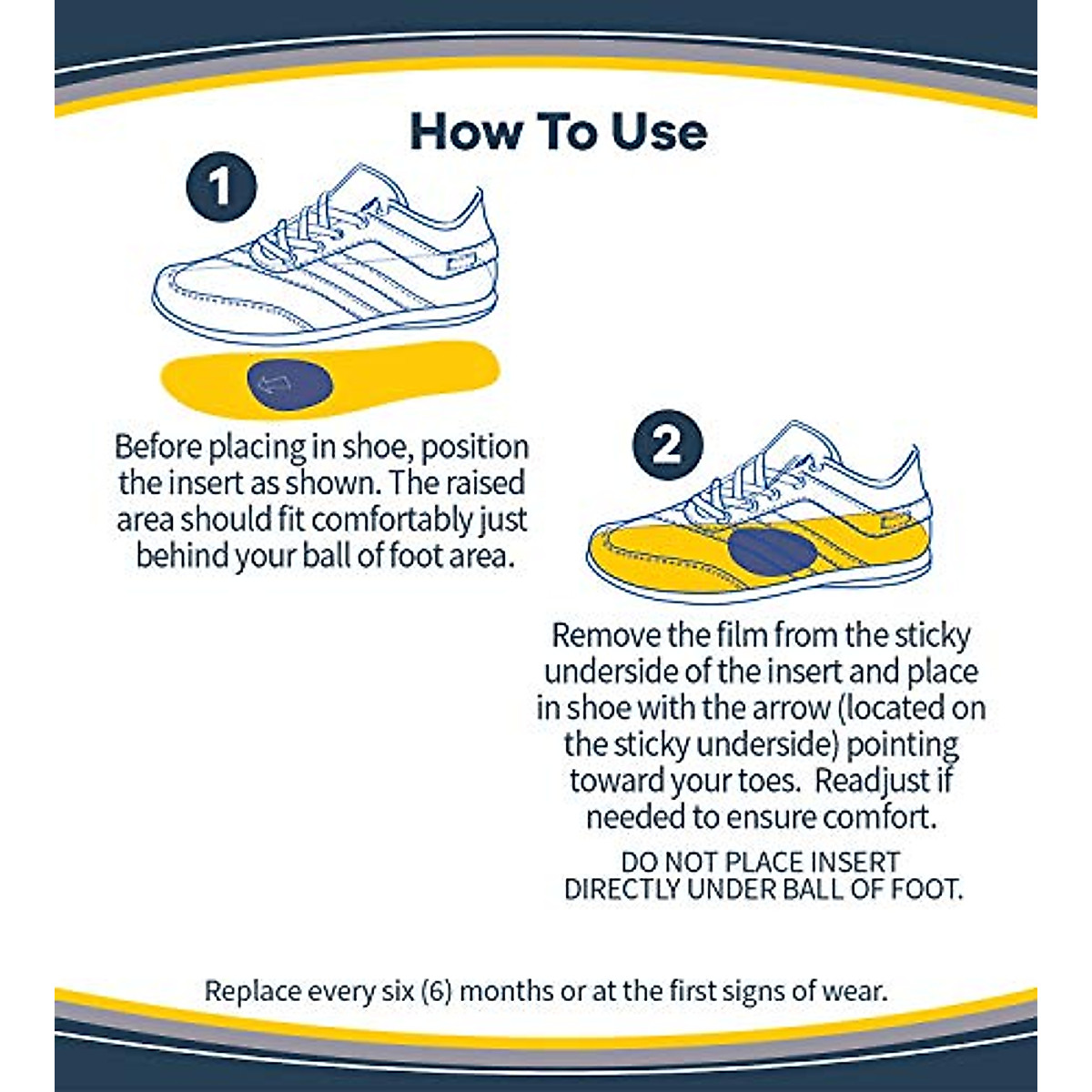 Dr. Scholl's BALL OF FOOT Pain Relief Orthotics (One Size) // Clinically Proven Immediate and All-Day Relief of Ball-of-Foot Pain by Lifting and Reducing Pressure on Metatarsal Bones