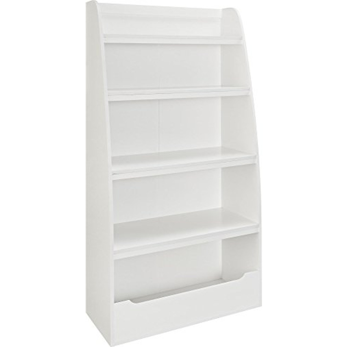 Ameriwood Home Hazel Kids' 4 Shelf Bookcase, White