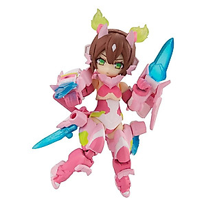 Megahouse Desktop Army Megami Device Asra Series (Cherry Blossom Oni, Aoi) Box of 4, Multiple Colors (MH83138)