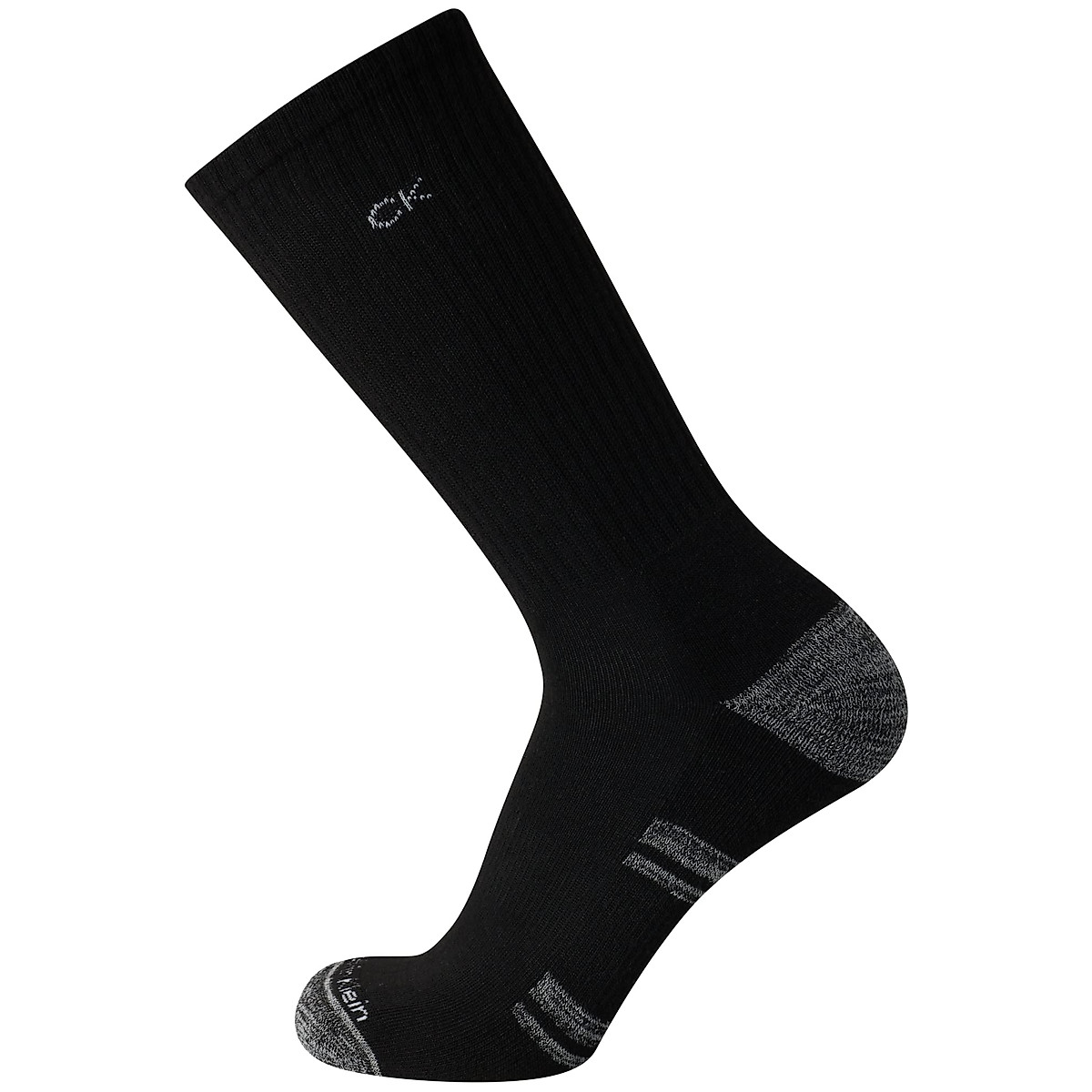 Calvin Klein Men's Crew Socks - 5 Pairs Performance Cushion Comfort Crew Socks - Breathable Athletic Socks for Men (7-12), Size 7-12, BlackGrey