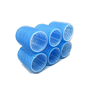 Self Grip Hair Rollers Light Weight X-Large 6PC