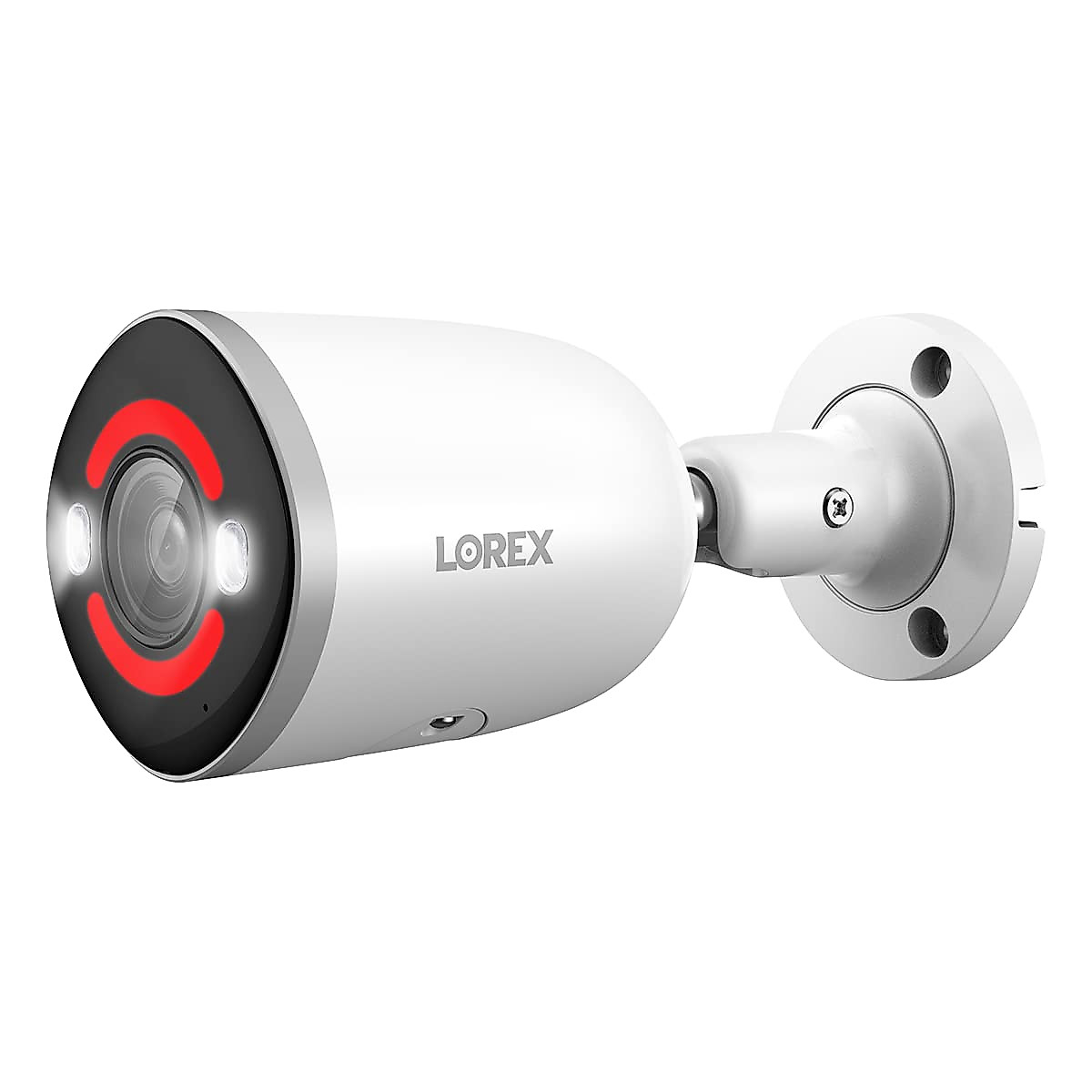 Lorex E895AB 4K Deterrence Bullet AI PoE IP Wired Add-On Security Camera with Smart Security Lighting, Color Night Vision, and Smart Motion Detection Plus, Camera Only (M.) (Renewed)