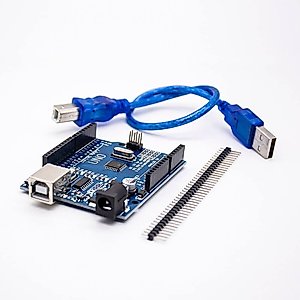 Elecbee UNO Development Board with USB Cable PCB Mount Expert DCC Improved Version