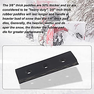 KINTLE 3/8" Universal Snow Blower Impeller Modification Kit Compatible with Modifies 2-Stage Machine Snow Blower (1 Pack)