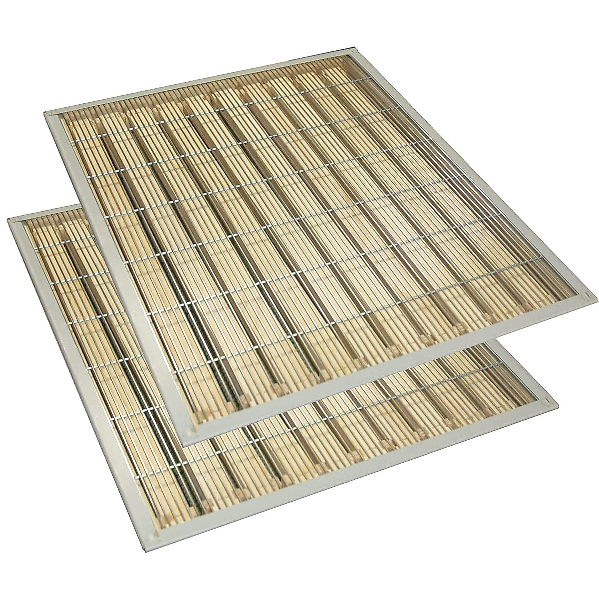 BEEXTM Queen Excluder Beekeeping Queen Excluders Metal Queen Bee Excluder Metal Queen Excluder 10 Frame (2-Pack)