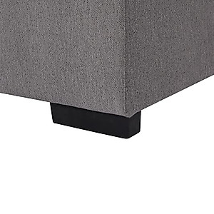 U-Shaped Oversized Polyester Sectional Sofa with Pull Out Sleeper Couch Bed & Storage Chaise Lounge, King Functional Sofá w/ 4 Pillows for Large Flat Mansion Villa Living Room Furniture Sets, Grey