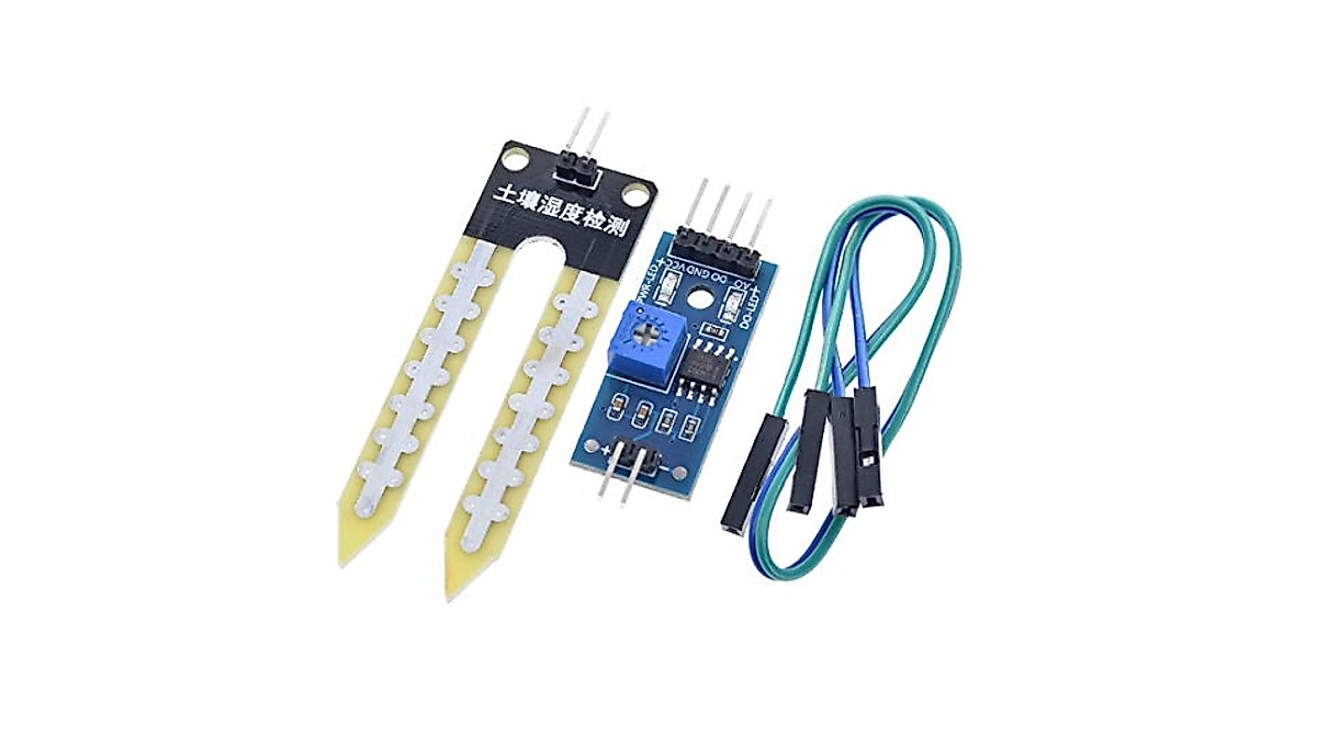 HiLetgo 5pcs LM393 3.3V-5V Soil Moisture Detect Sensor Soil Moisture ...