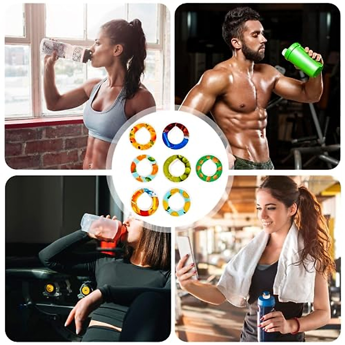 Air Up Water Bottle, 650ML Fruit Fragrance Water Bottle with 4/7 Air Up Flavour Pods, 0% Sugar Water Cup BPA Free, Sports Water Cup Suitable for Gym and Outdoor Sports (Pink+7 Pods+Brush)