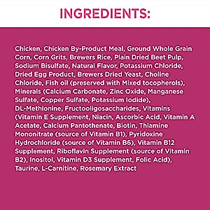 IAMS PROACTIVE HEALTH Adult Urinary Tract Healthy Dry Cat Food with Chicken Cat Kibble, 16 lb. Bag