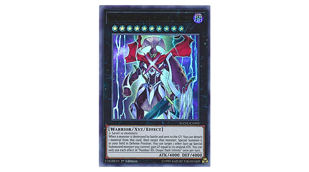 Yu-Gi-Oh! Utopic Dark Infinity Ultra Rare Card