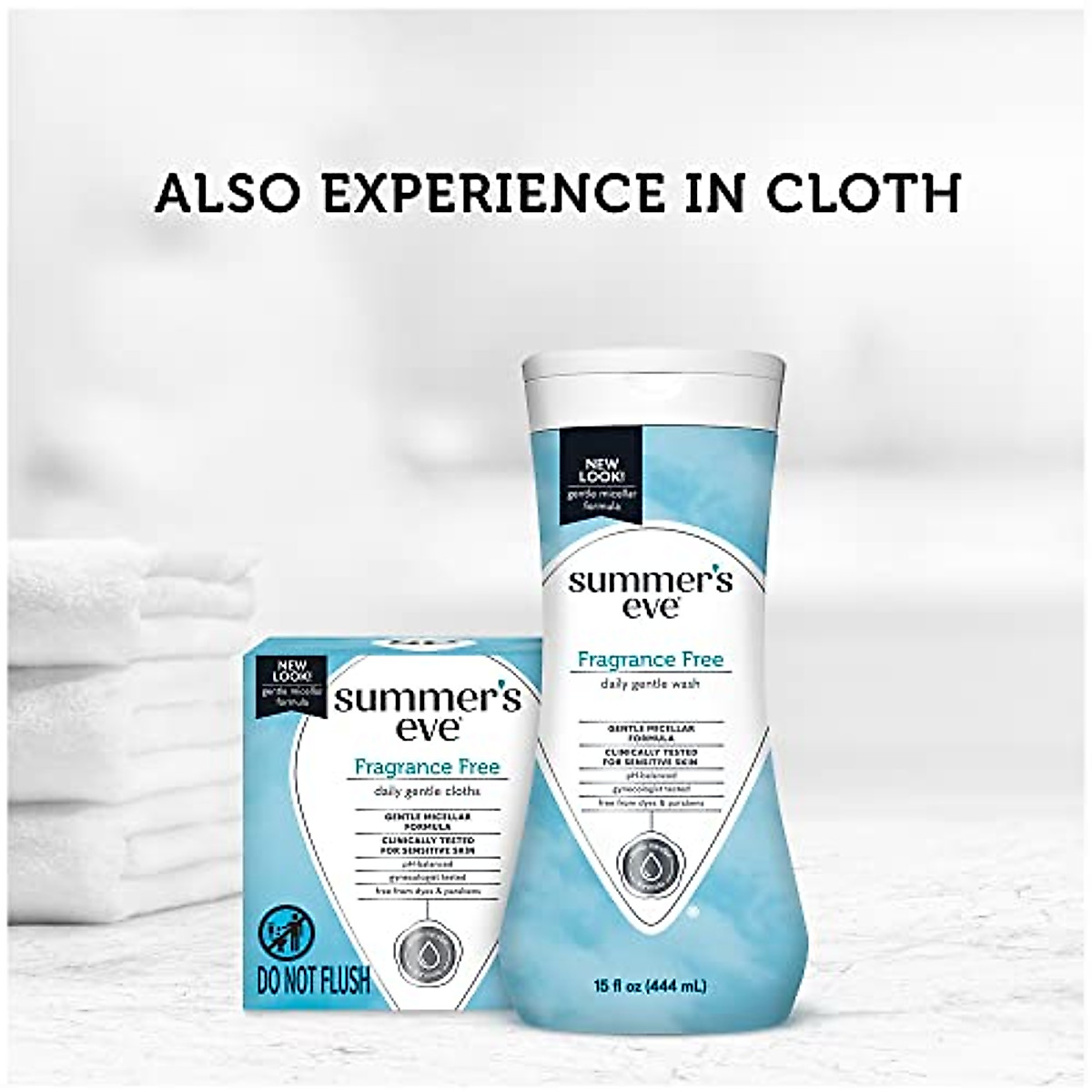 Summer’s Eve Fragrance Free Gentle Daily Feminine Wipes, pH Balanced, 16 Count