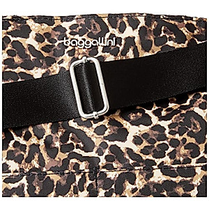 Baggallini womens Extra-large Extra Large Carryall Tote, Wild Cheetah, Brown US