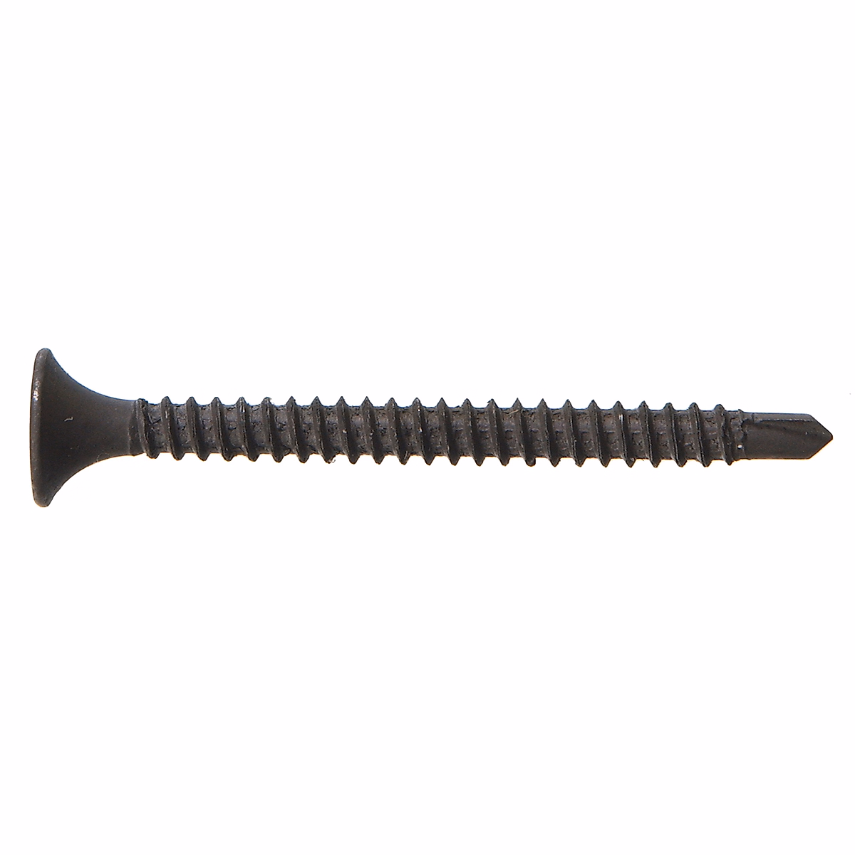 The Hillman Group 39532 6 x 1-7/8-Inch Self Drilling Phillips Drywall Screw, 100-Pack , black