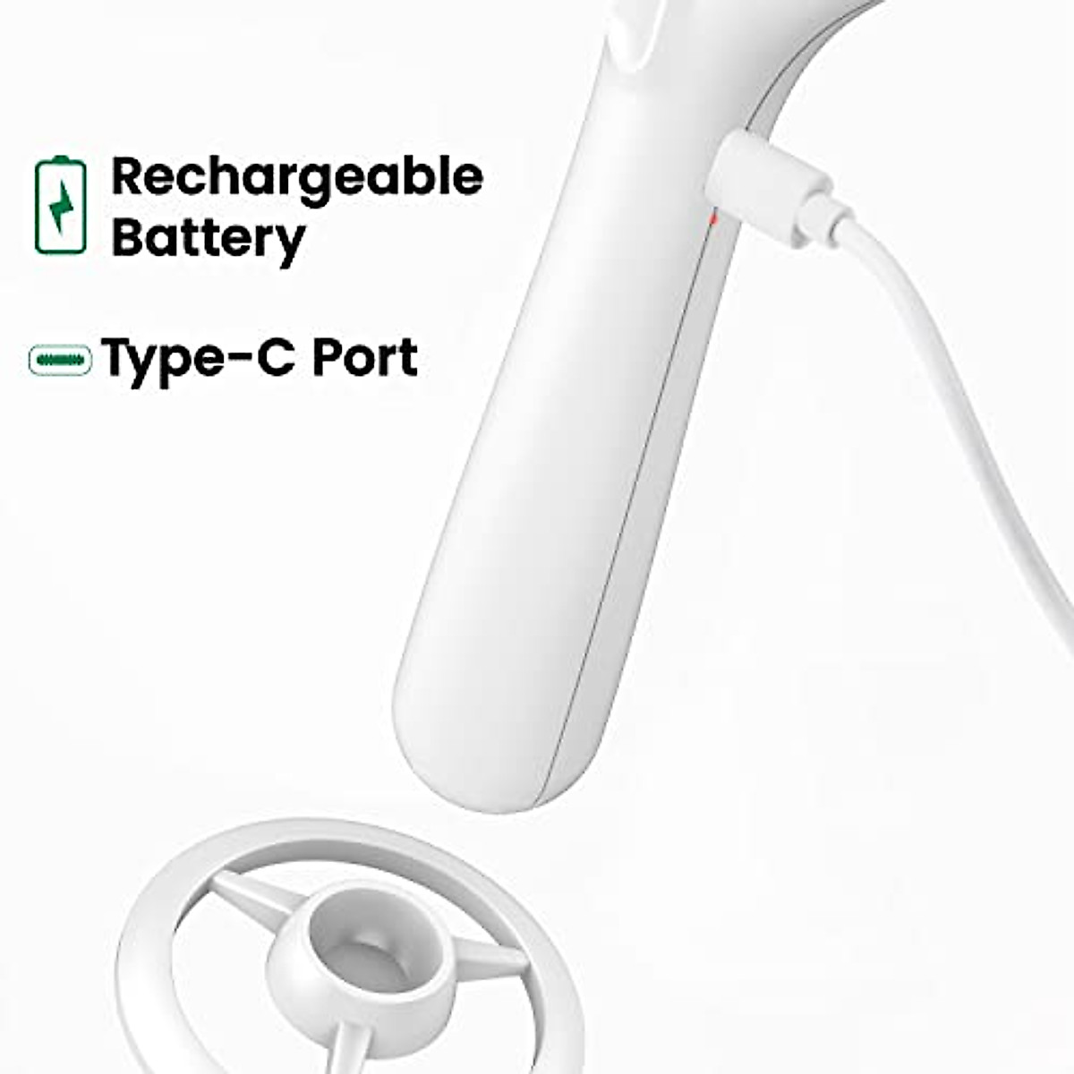 KAIWEETS Magnifying Glass with 16 LED Lights and Stand, Weight 145g Handheld Magnifier with 3 Brightness Modes Rechargeable for Close Work, Reading, Inspection, Coins, Jewelry, Exploring