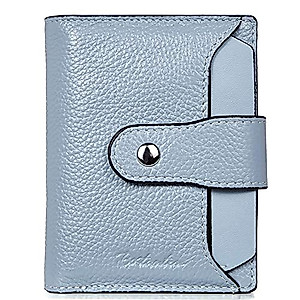 BOSTANTEN Women Handbags Designer Shoulder Tote Bag Soft Genuine Leather Purse Bundle with Women Leather Wallet RFID Blocking Small Bifold Wallet with ID Window