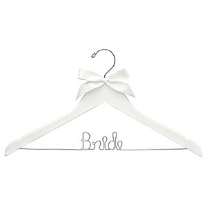 Bridal Hanger, Bride Hanger, Wedding Hanger, White
