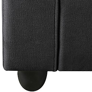 FANYE Oversized 7 Seater Modular Cushions Sectional Sofa Couch with Movable Ottoman,U-Shaped Corner Deep Seat Sectional&Couch Convertible Spacious Sleeper Sofabed for Home Apartment Living Room Sets