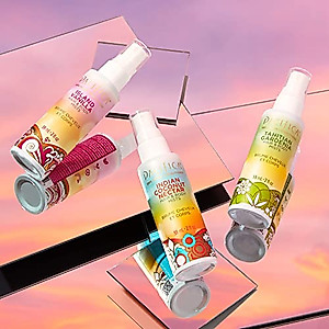 Pacifica Beauty | Wanderlust Hair Perfume & Body Spray Trial Set | Featuring Island Vanilla Mini | 3 Scents | Fragrance Sampler Gift Set | Natural + Essential Oils | Clean | Vegan + Cruelty Free