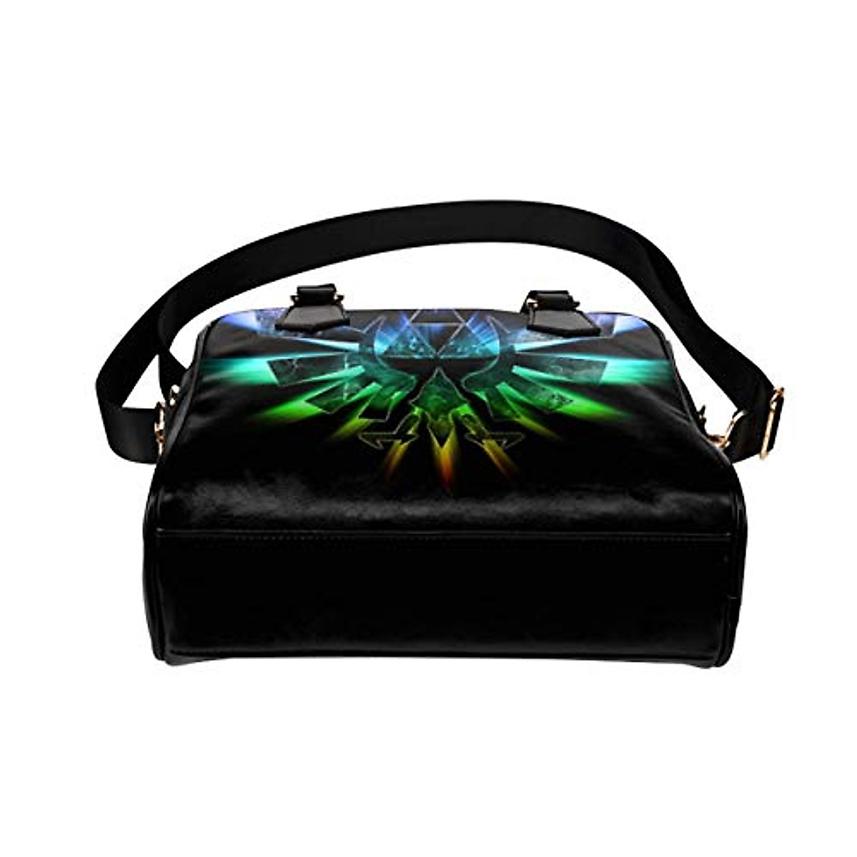 Majora Mask Womens Leather Handbags Totes Top Handle Bag Shoulder Crossbody Satchel Ladies Purses