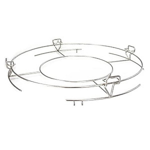 Kettle Zone Cooking System for 22 Inch Weber Kettle Grills - Turn your grill into a smoker, oven, and more