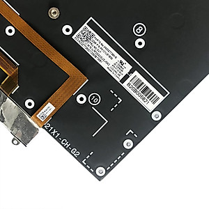 GinTai Laptops Backlit US Keyboard Replacement for Lenovo Thinkpad X1 Carbon 2021 X1C SN20Z77360-B P/N PK131U81B00