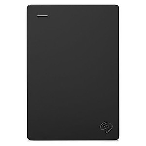Seagate Portable Drive, 2TB, External Hard Drive, Dark Grey, for PC Laptop and Mac, 2 Year Rescue Services, Amazon Exclusive (STGX2000400)