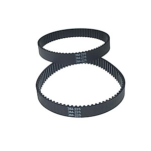 Wilsnsun 2604736001 Planer Drive Belt 3M-225 for Bosch 3365 PHO15-82 PHO16-82 PHO20-82 PHO1 PHO100 180811 -- 2 Pack