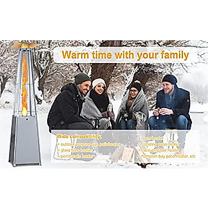 Thermocouple & Tilt Switch for Patio Heater, Thermocouple and Dump Switch Repair Kit for Propane Patio Heater Glass Tube Patio Heater Gas Heater, Patio Heater Parts for Tower Heater, 1 Pack