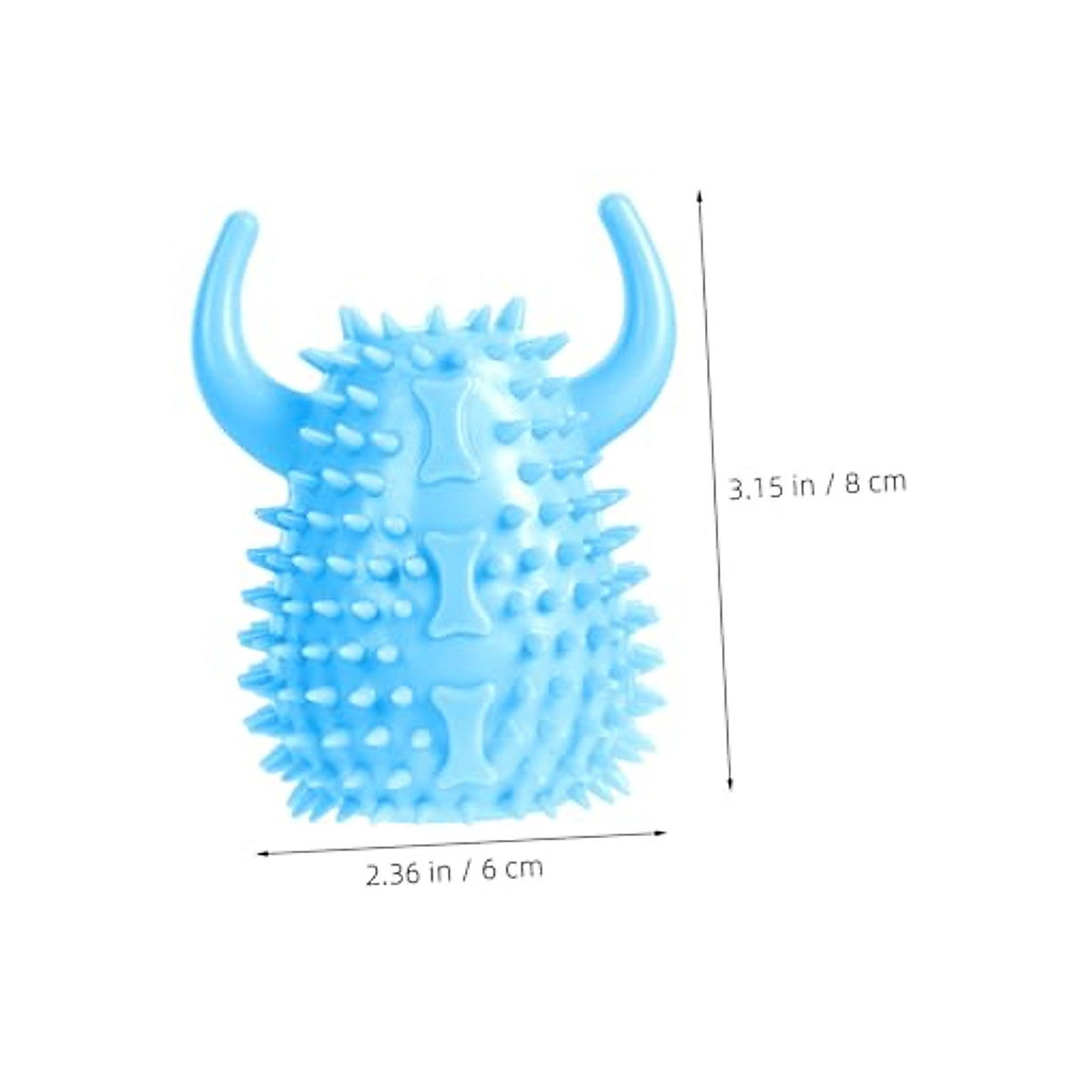 BESPORTBLE Pet Teething Toys Dog Toothbrush Toy Dog Grinding Toy Dog Dental Toys Puppy Toys Pet Molar Toy Puppy Chew Toy Puppy Aggressive Chewer Puppy Teething Toy Tool