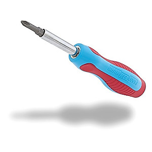Channellock 61CB 6n1 Screwdriver, Slotted 3/16 and 1/4, Phillips 1 and 2, Nut driver 5/16 and 1/4