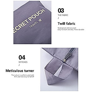 7-Piece Storage Bag, Reusable And Sustainable Use Organizer's Handbag, for Moving, Dormitory, Travel, Camping, Christmas Decoration, Packaging Supplies (Gray)