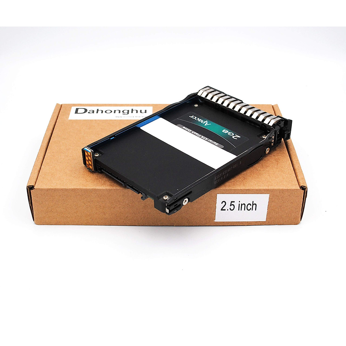 2.5" SFF SAS SATA SSD Hard Drive Carrier Tray Caddy 651687-001 651699-001 for HP Proliant ML350 DL360p DL380P DL160 Gen8 G8 Gen9 G9 with 4 Mounting Screws