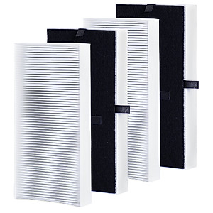 Aulavik Filters Replacement Compatible with Honeywell HHT270, HHT290 Series & Febreze Models FRF101B FHT170W (pack of 4)