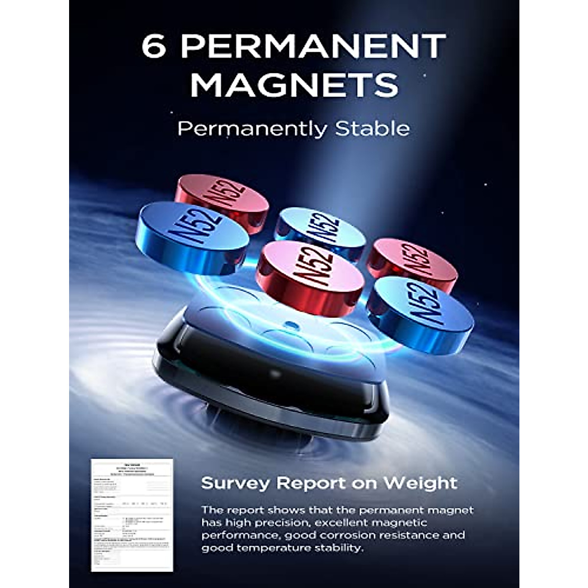 LISEN Magnetic Phone Holder for Car Mount 2022 Newest Phone Magnet for Car Enjoy Never Blocking Universal Air Vent Magnetic Car Cell Phone Holder Mount Fit for All 4”-13” Tablets & Smartphones