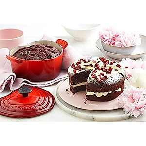 Le Creuset Enameled Cast Iron Heart Cocotte, 2 qt., Cerise