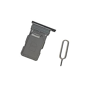 PHONSUN Replacement Single SIM Card Tray for Samsung Galaxy S21 5G G991U / S21 Plus 5G G996U / S21 Ultra 5G G998U (Phantom Black)