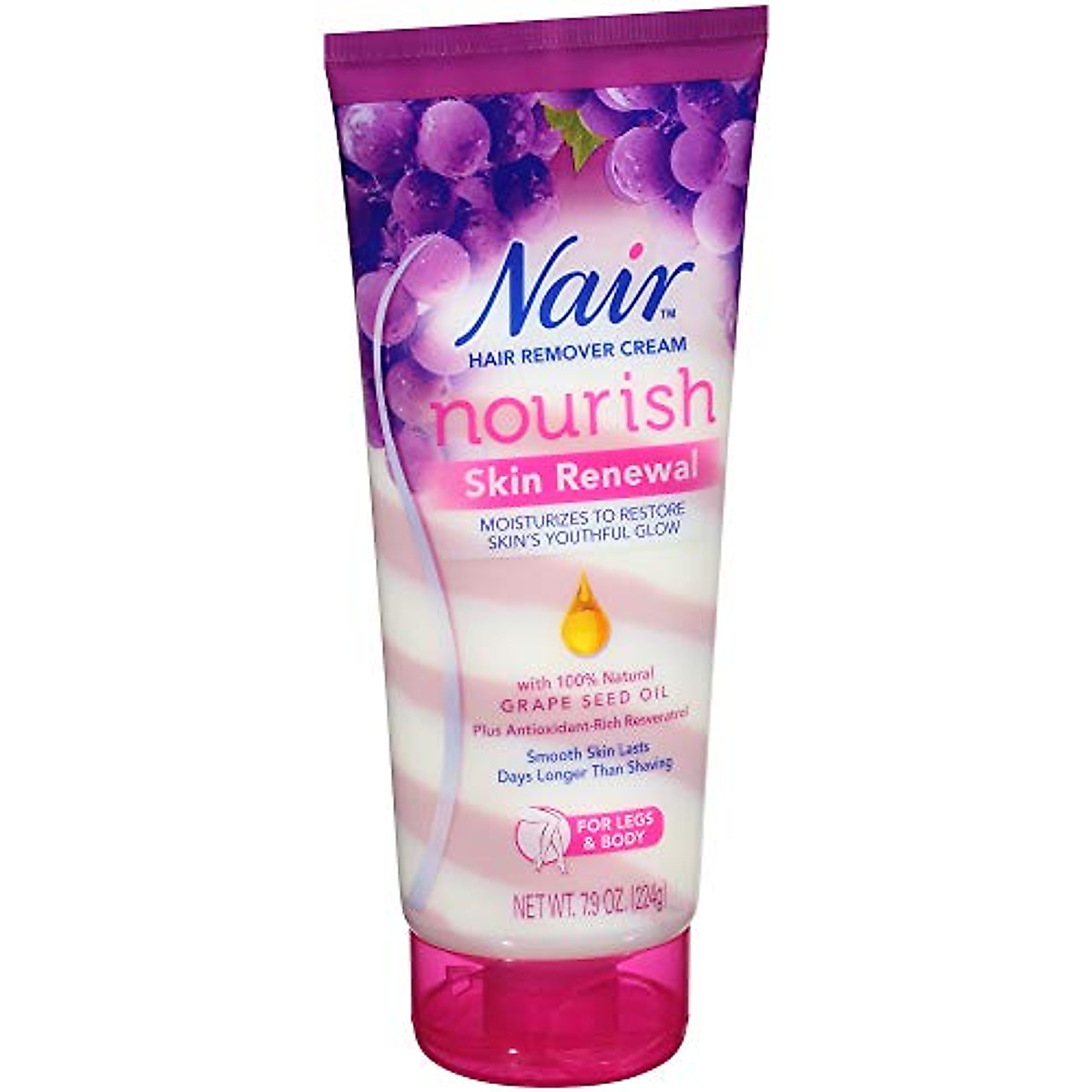 Nair Hair Remover Nourish Skin Renewal Hair Remover Cream, 7.9 oz