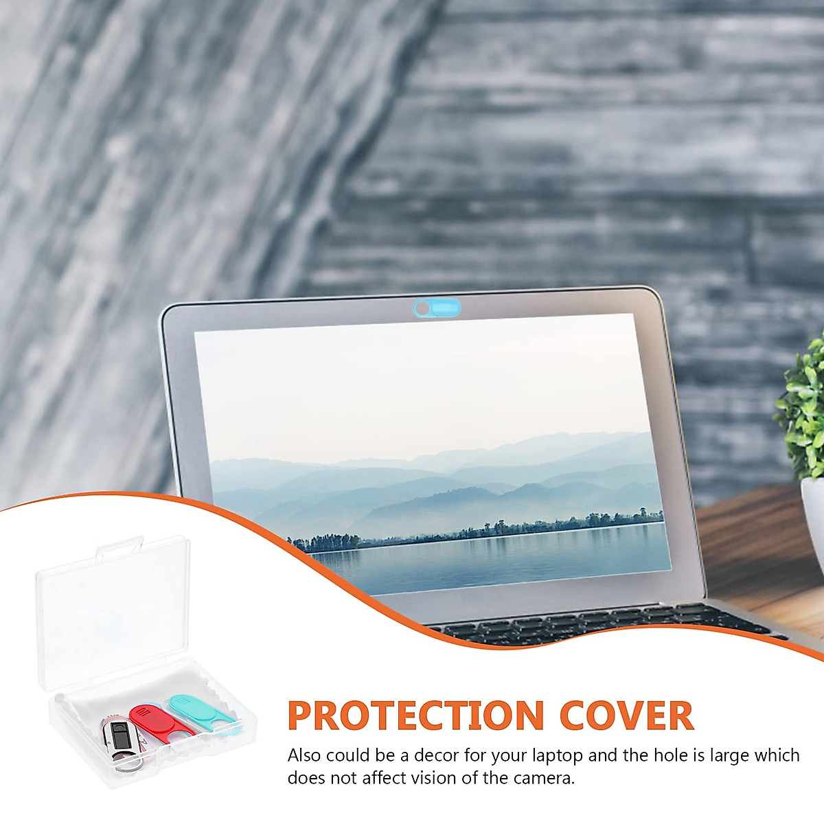 Milisten 6pcs Lens Cover Laptop Cover Slide Webcam Privacy Lens Protector Slide Webcam Cover Shield Cover Webcam Slider Webcam