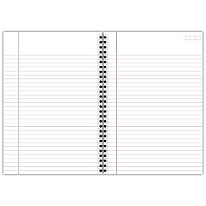 Cambridge Limited Notebook, 6 Pack Black Notebook, Legal Ruled, Professional Business Notebook, 80 Sheets, Spiral Wirebound Office Journal & Notebook For Quicknotes, Meeting for Women & Men, CAM10-402