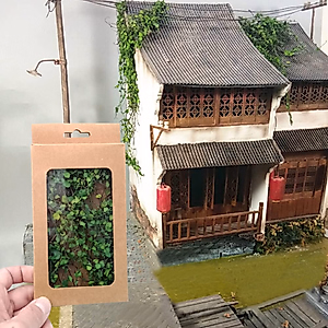 Realistic Miniature Vines Simulation Vine for DIY Mini Model Railway Fairy Garden Architecture Diorama Scenery Landscape Layout