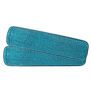 JDlife Microfiber Roller Mop Pads 2-Pack - 2 pcs 14" Replacement Washable Pads for Floor Cleaning