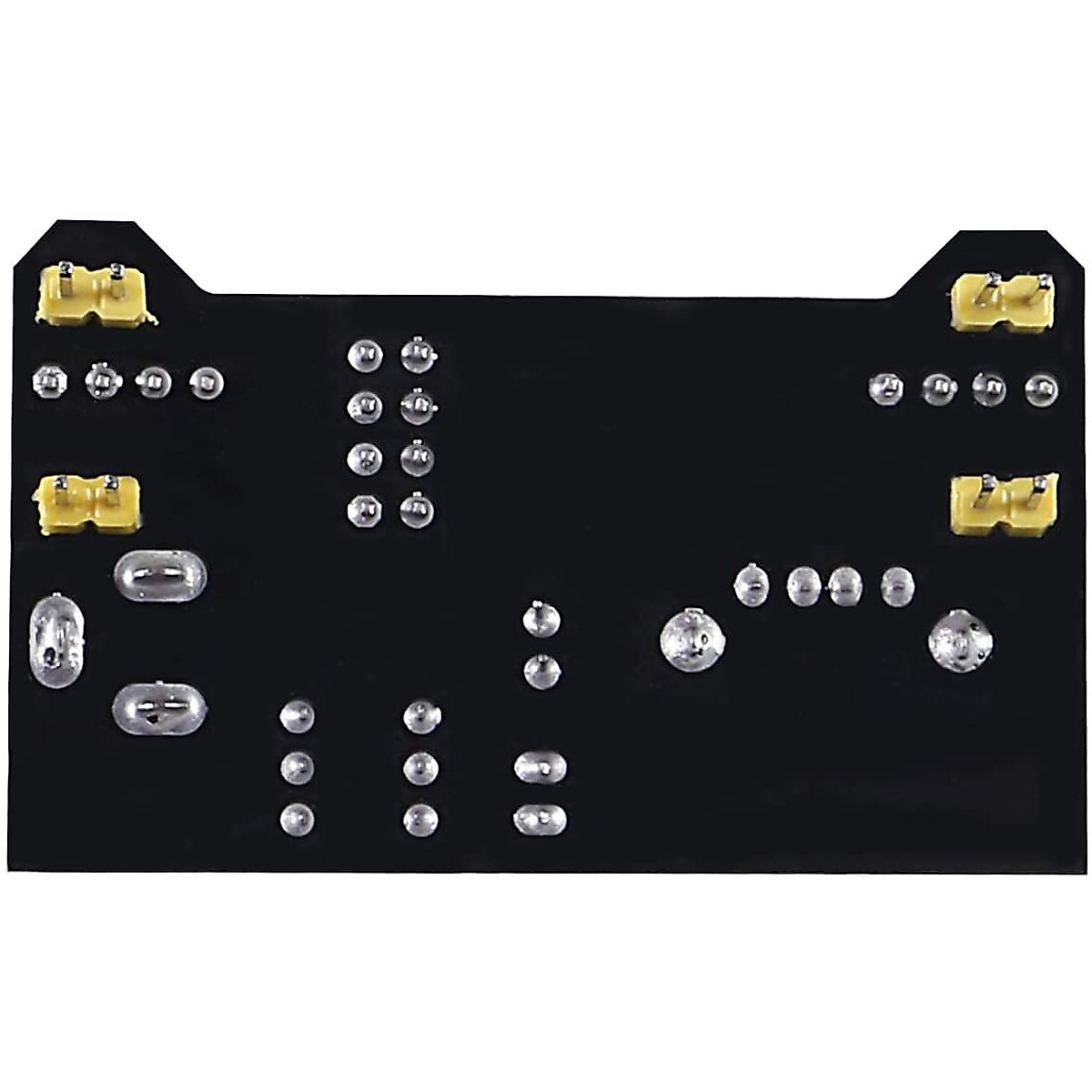 ALAMSCN 3.3V 5V MB102 Solderless Breadboard Power Supply Module with 9V Battery Clip Power Cable 2.1x 5.5mm Male DC Jack Plug for Arduino (Pack of 8)