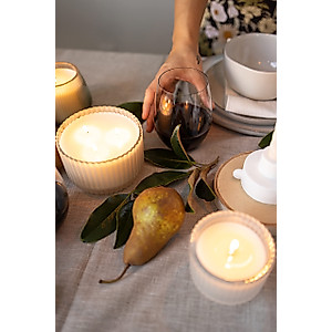 Paddywax Cypress & Fir Holiday Artisan Hand-Poured Scented Candle, 5-Ounce, White Frosted