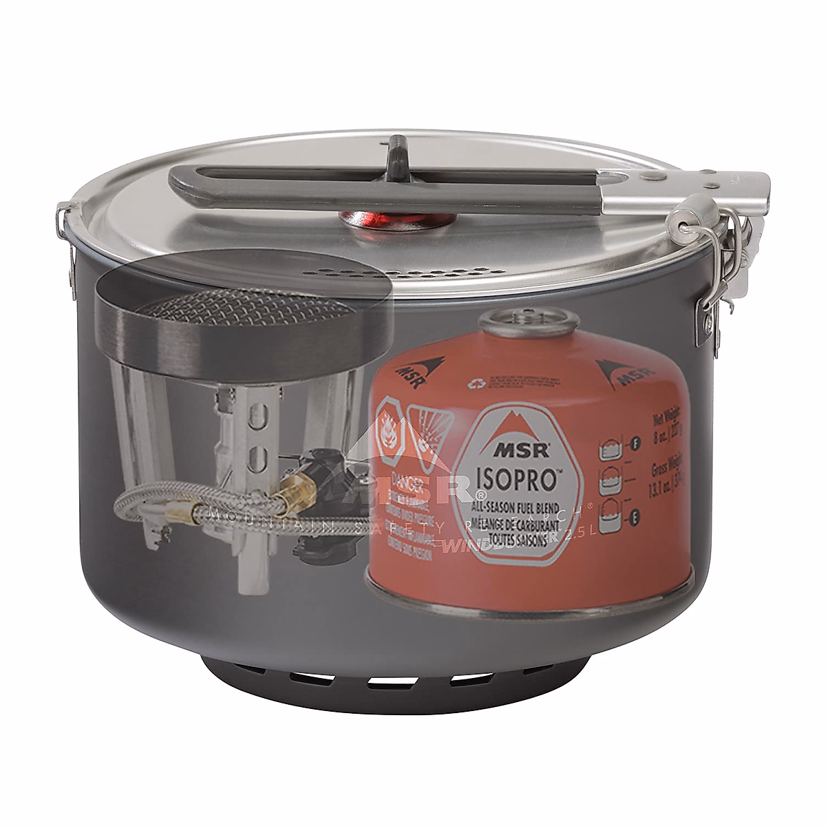 MSR WindBurner Group Windproof Camping and Backpacking Stove and Cookware System