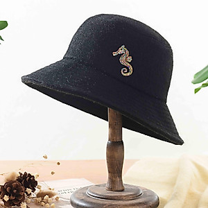 Lovely Sea Animal Lapel Pins for Women - Colorful Crystal Rhinestones Marine Animals as Starfish,Seahorse,Sea Turtle Brooch Pins with Gold Tone - Great for Wife,Sisters and Friends