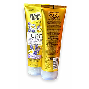 Pure Sulfate Free Ultra Blonde Revive Shampoo & Conditioner 6.5 oz Color Protection with Lavender Oil & Chamomile