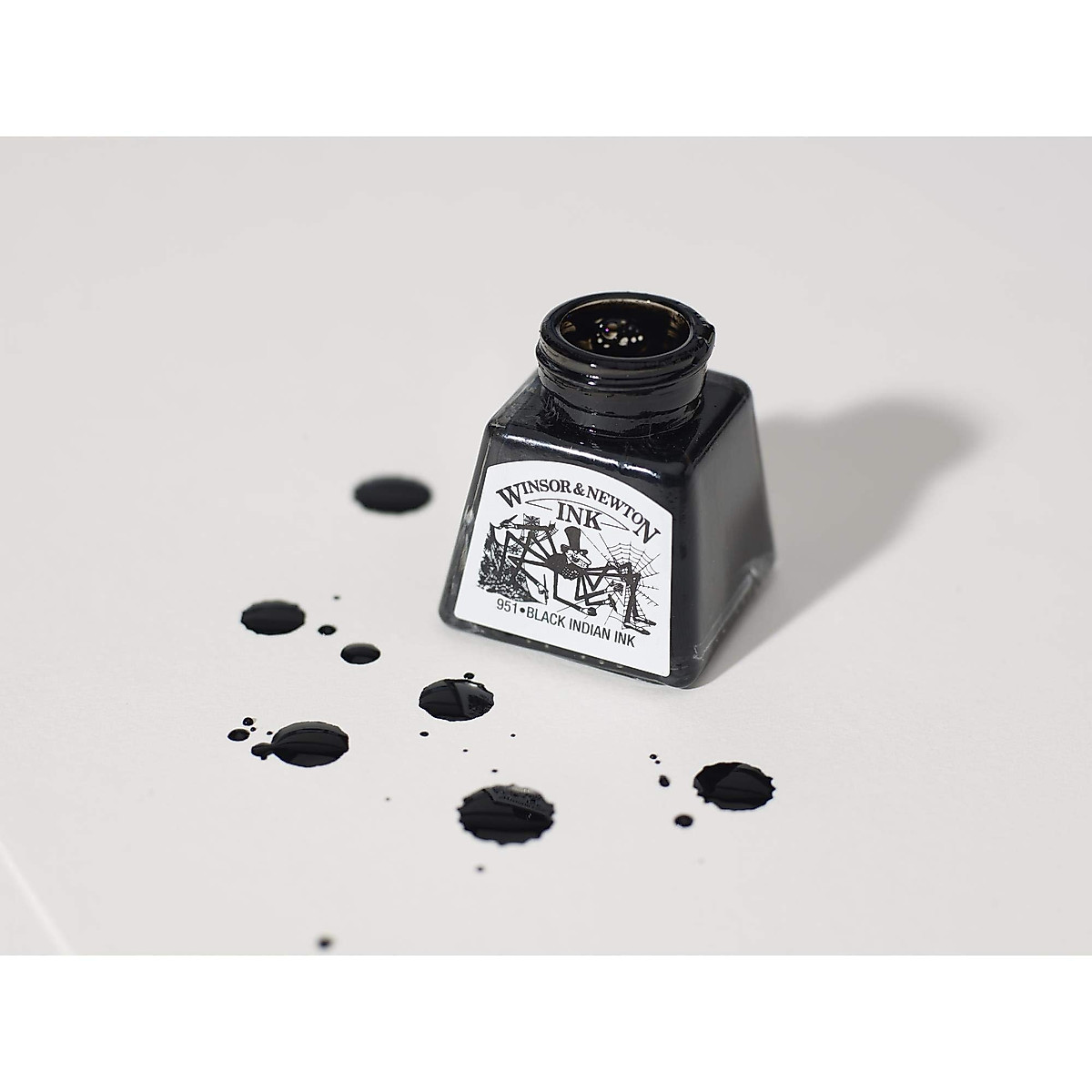 Winsor & Newton Drawing Ink, 14ml Bottle, Peat Brown