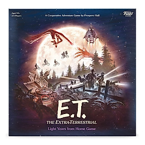 Funko ET The Extra-Terrestrial: Cooperative Family Board Game Ages 10 and Up 2-4 Players