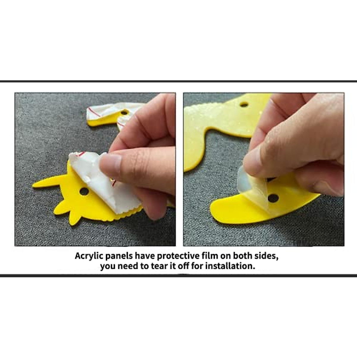 Bird Rocking Horse Toy Set, Bird Perch Stand Toy, Bird Training Toy, Bird Intelligence Training Toy, Parrot Educational Table Top Trick Prop Toy for Parrot Conure Cockatiel (Yellow, Without Tray)