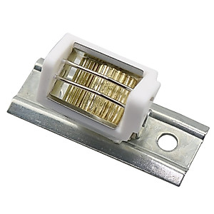 MEETOOT 4pcs Shade Cord Lock with 8pcs Screws for Roman and Austrian Shades, Holds up to 3 Cords Window Blind Lock Roman Shade Lock Accessories